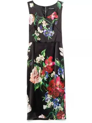 Dolce & Gabbana Scoop Neck Day Dresses
