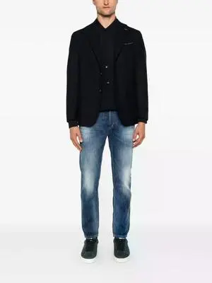 Brioni Fine-knit Cardigan - Blue