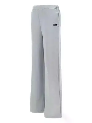 ROTATE BY BIRGER CHRISTENSEN Wide Leg Track Pants - Grey