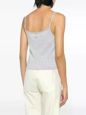 TEDDY CASHMERE Rapallo Knitted Top - Grey