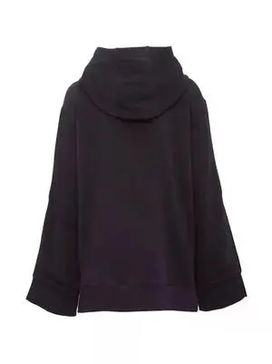 La DoubleJ Drawstring Hoodie With Slit Detailing