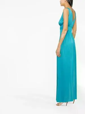 P.a.r.o.s.h V-neck Sleeveless Maxi Dress