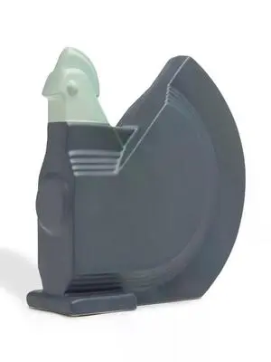 NUOVE FORME Cock Ceramic Figure - Grey