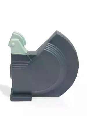 NUOVE FORME Cock Ceramic Figure - Grey