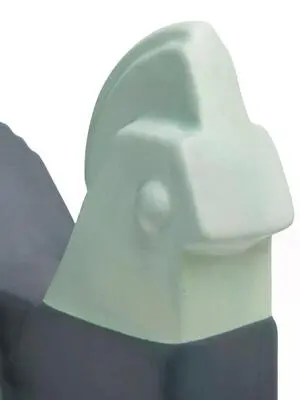 NUOVE FORME Cock Ceramic Figure - Grey