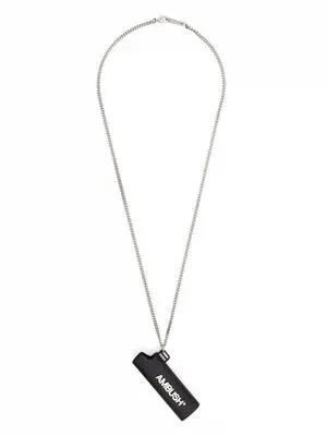 AMBUSH Lighter Case Pendant Necklace - Black