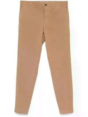 Incotex Tapered-leg Trousers - Brown