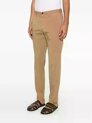 Incotex Tapered-leg Trousers - Brown