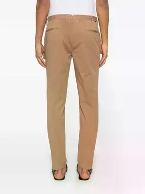 Incotex Tapered-leg Trousers - Brown