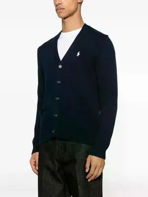 Polo Ralph Lauren Embroidered V-neck Cardigan