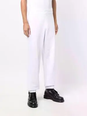 MSGM Logo-print Tapered Cotton Joggers