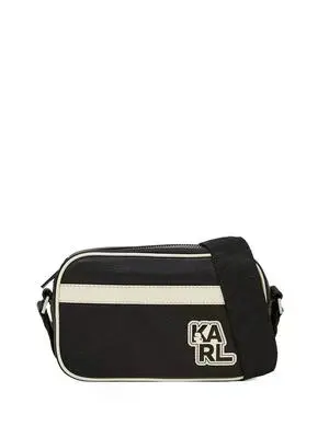 Karl Lagerfeld K/athleisure Messenger Bag - Black