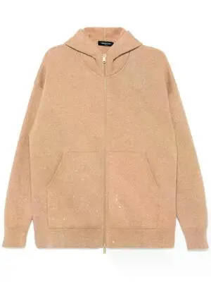 Fabiana Filippi Sequin-embellished Hoodie - Neutrals