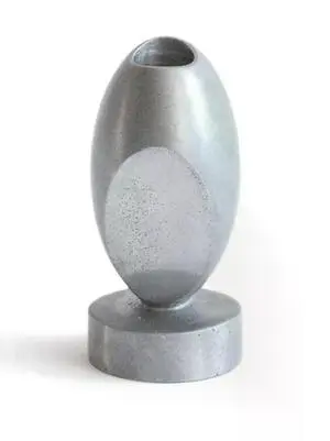 ORIGIN MADE Poise Vertical Aluminium Candle Holder - Silver