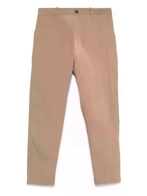 NINE:INTHE:MORNING Straight-leg Chino Trousers - Brown