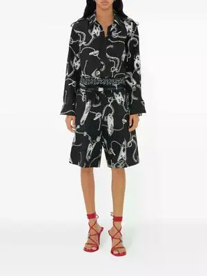 Burberry Printed Shorts For Women