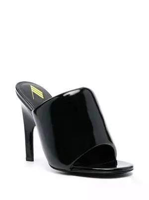 Attico Rem Sandals - Black