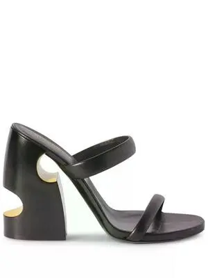 Off-White Pop Meteor Cut-out Sandals - Black