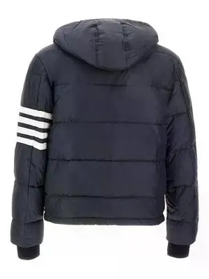 Thom Browne Matte Nylon 4-bar Down Bomber Jacket