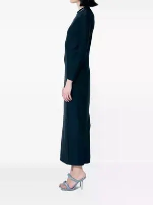 Alexander Wang Logo-print Maxi Dress - Blue