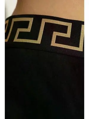 Versace Greca-print High-waist Boxers