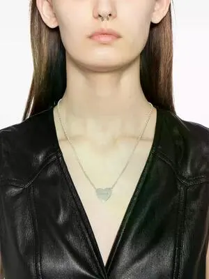 STOLEN GIRLFRIENDS CLUB Heart Pendant Necklace - Silver
