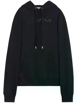 LANVIN Embroidered-logo Hoodie