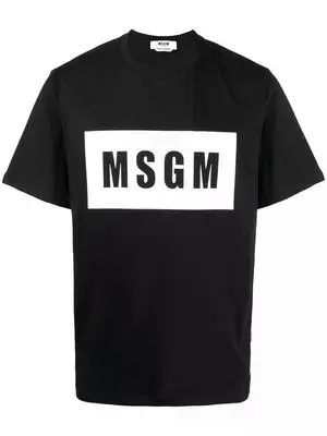 MSGM Logo-print T-shirt