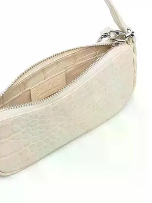 By Far Mini Rachel Crocodile-effect Shoulder Bag