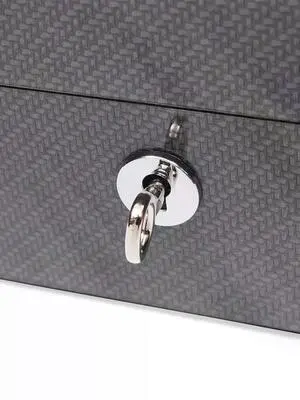 RAPPORT LONDON Carbon Fiber Five Watch Box - Grey