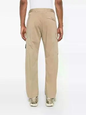 Stone Island Cargo Trousers With Concealed Fastening
