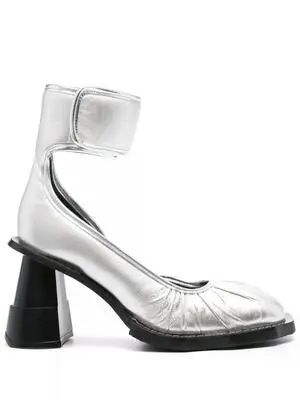 Henrik Vibskov Rocky Driver Heel 95mm Pumps - Silver