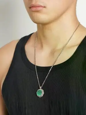 Emanuele Bicocchi Malachite Pendant Necklace