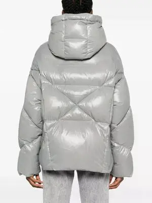 Khrisjoy Quilted Puffer Jacket With High-shine Finish