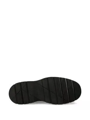 Gant Leather And Textile Combat Boots
