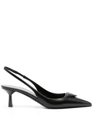 Prada Leather Slingback Pumps