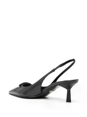 Prada Leather Slingback Pumps