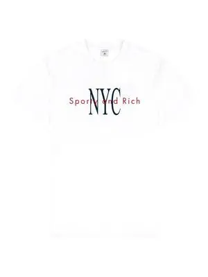 Sporty & Rich Crewneck T-shirts For Women