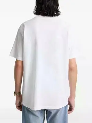 Sporty & Rich Nyc Logo Print T-shirt - White