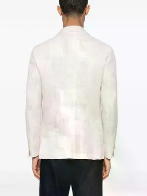 LARDINI Checked Blazer