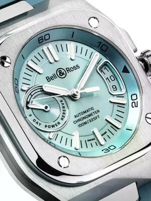 BELL & ROSS Stainless Steel Automatic Watch - Blue