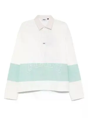 Gcds Lounge Logo Polo Shirt - Neutrals