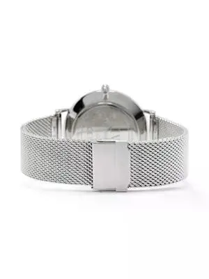 DANIEL WELLINGTON Classic Day Date 40mm Stainless Steel Mesh Bracelet Watch