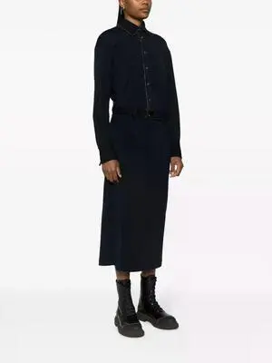 Brunello Cucinelli Monili Chain Detail Shirt Dress