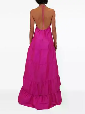 Azeeza Tiered Maxi Dress - Pink