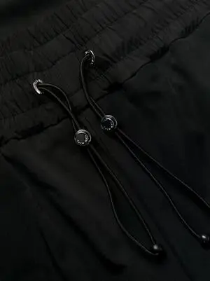 TEAM WANG DESIGN Elasticated Track Shorts - Black