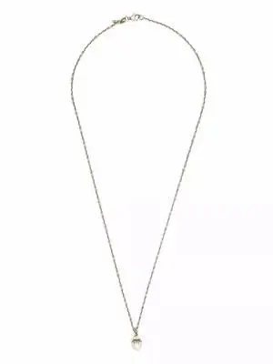 Emanuele Bicocchi Sterling Pearl Pendant Necklace