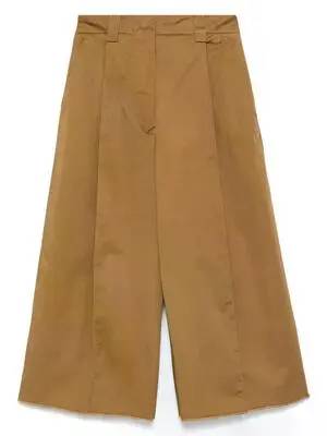 THELATEST Pleat-detailed Wide-leg Trousers
