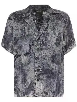 Avant Toi Floral-print Shirt