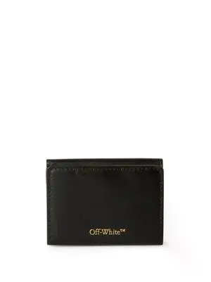 Off-White Jitney Leather Wallet - Black